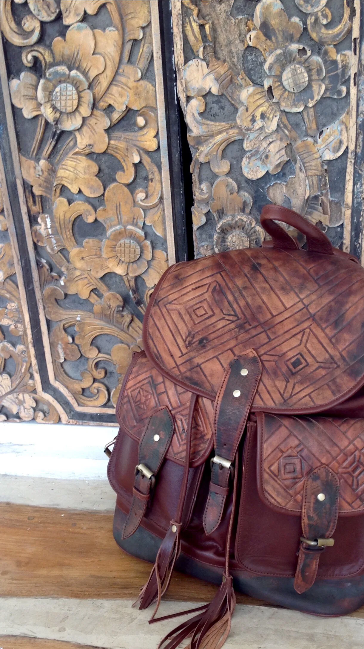 Nomadic Backpack | Backpack | Handmade Leather Goods and Bali Home ...